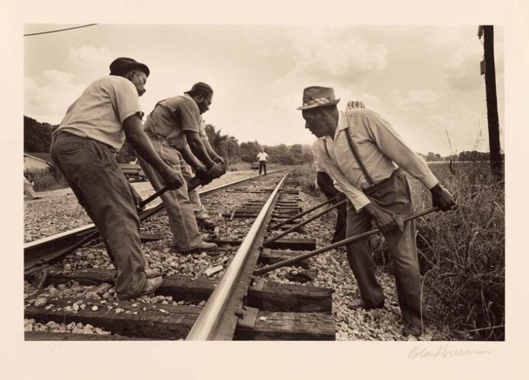 Gandy Dancers (Railroad Workers), MS - Ogden Museum of Southern Art