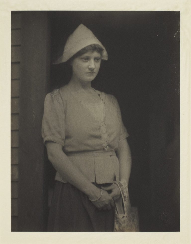 Doris Ulmann - Woman in Doorway with Peaked Hat - Ogden Museum of ...