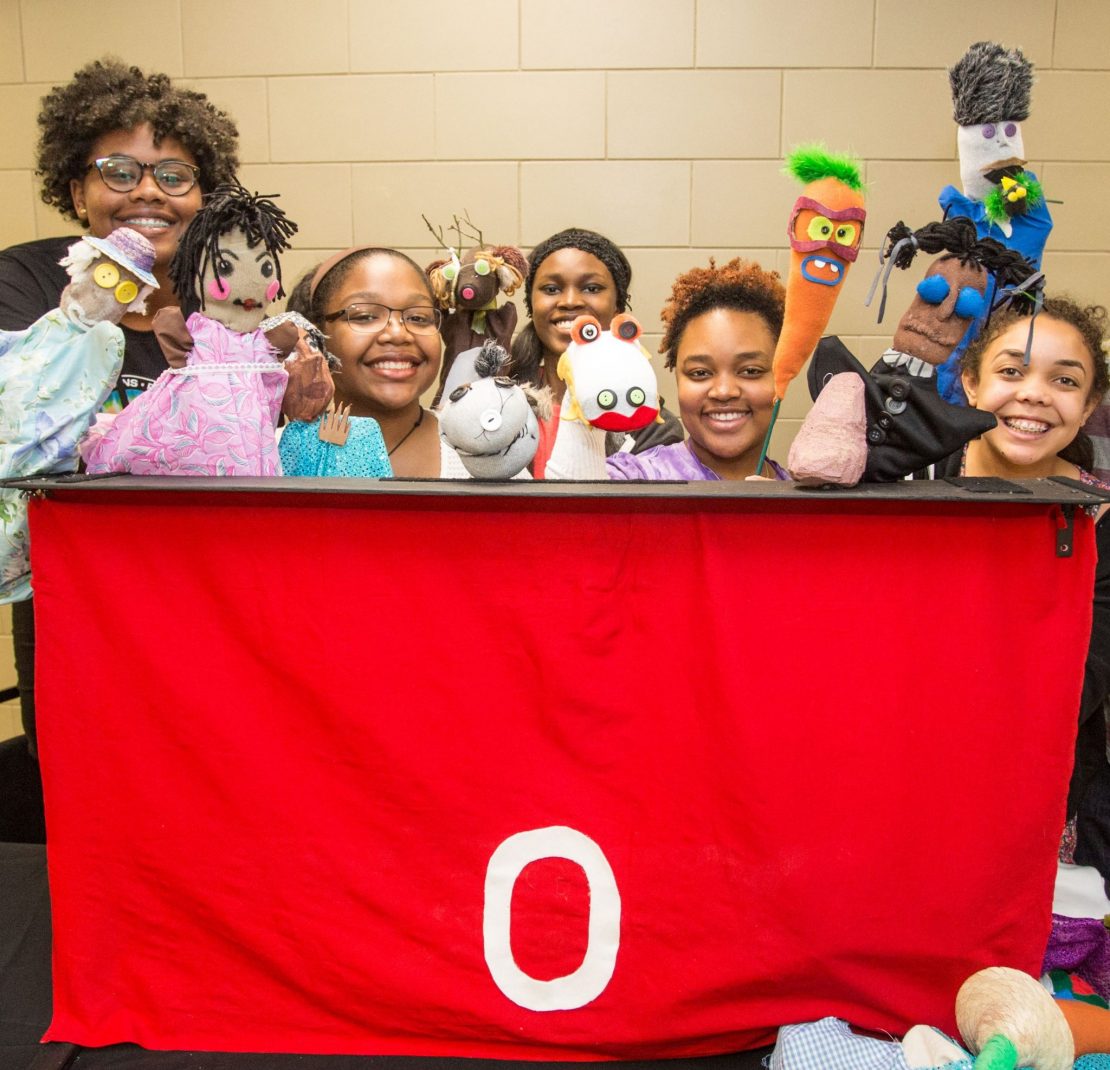 The Teen Docent Puppet Theater Goes on Tour - Ogden Museum of Southern Art