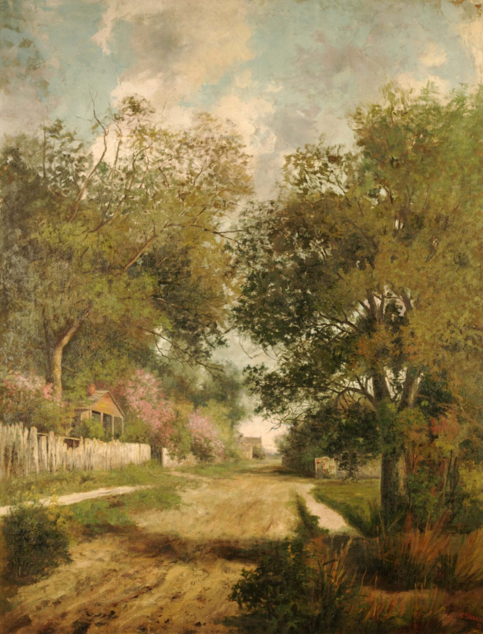 Lulu King Saxon, Uptown Street, 1890, Roger Houston Ogden Collection ...