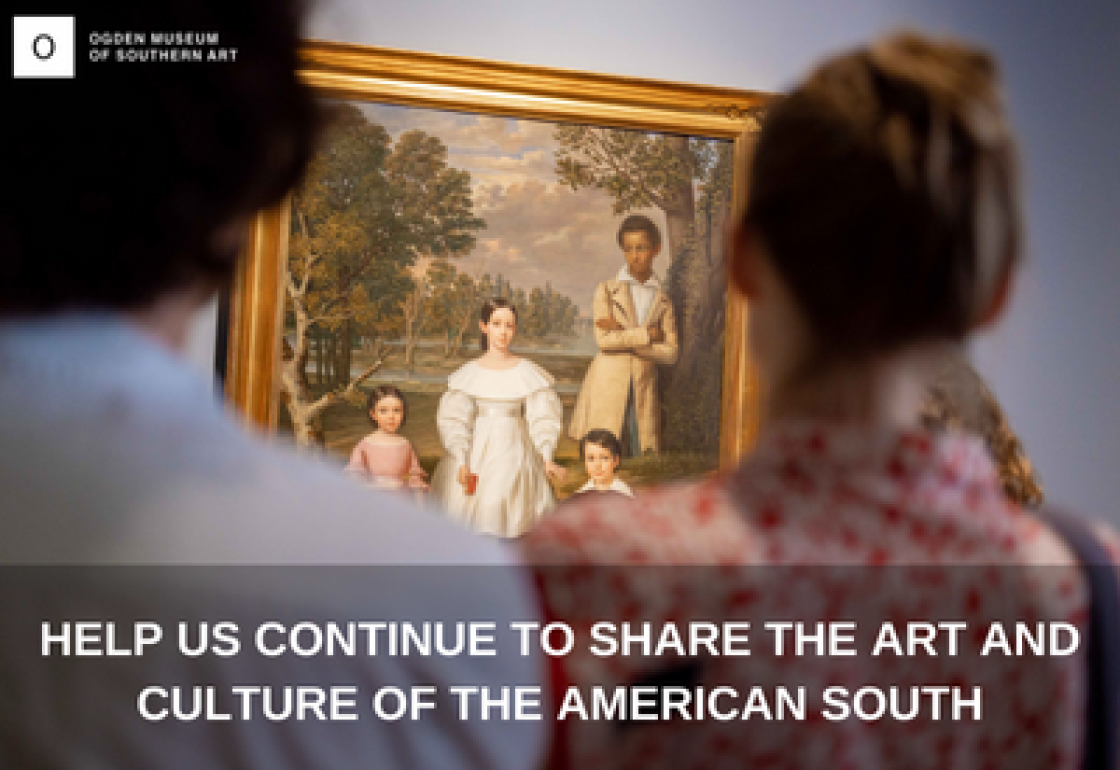 Annual Appeal Graphic - Ogden Museum of Southern Art